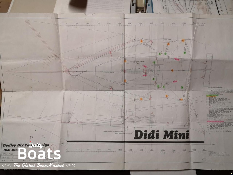 2001 Dudley Dix Mini Didi Mk2 - Mini Transat 650 for sale. View price ...