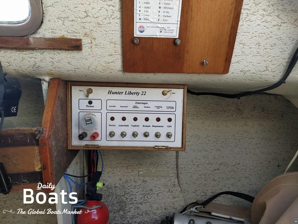 1984 Hunter Liberty 22 for sale. View price, photos and Buy 1984 Hunter ...