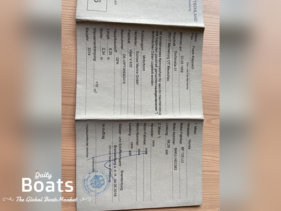 2014 Europe Marine Viper 630 Ab for sale. View price, photos and Buy ...