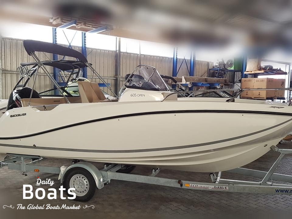 2018 Quicksilver Activ 605 Open Mit Trailer (2. Hand) for sale. View ...