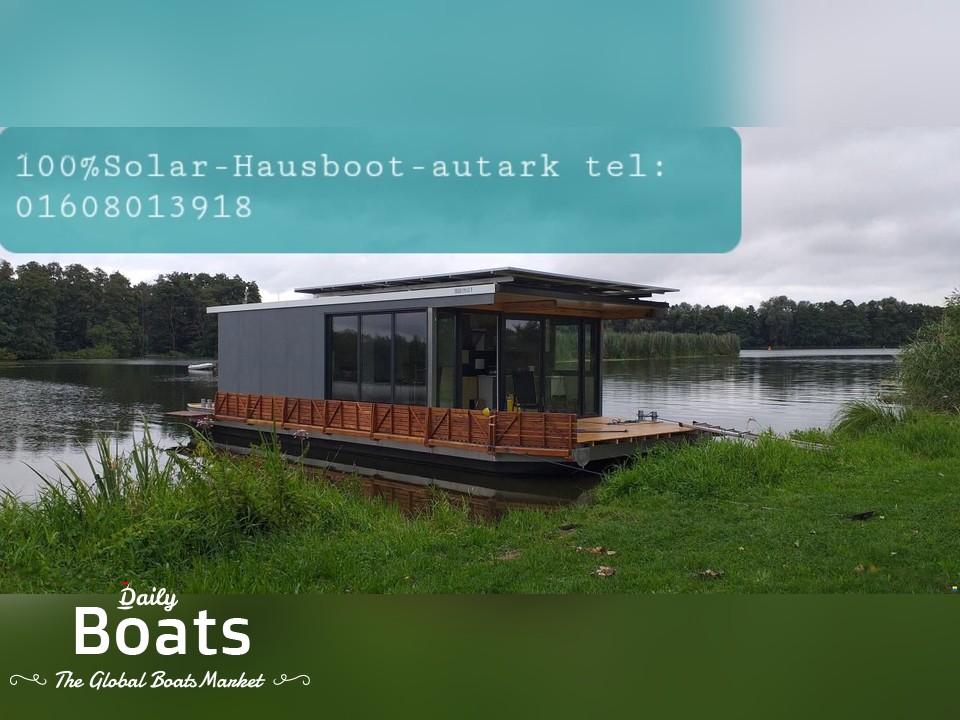 2022 Solar-Hausboot Autark Elektroantrieb. for sale. View price, photos ...