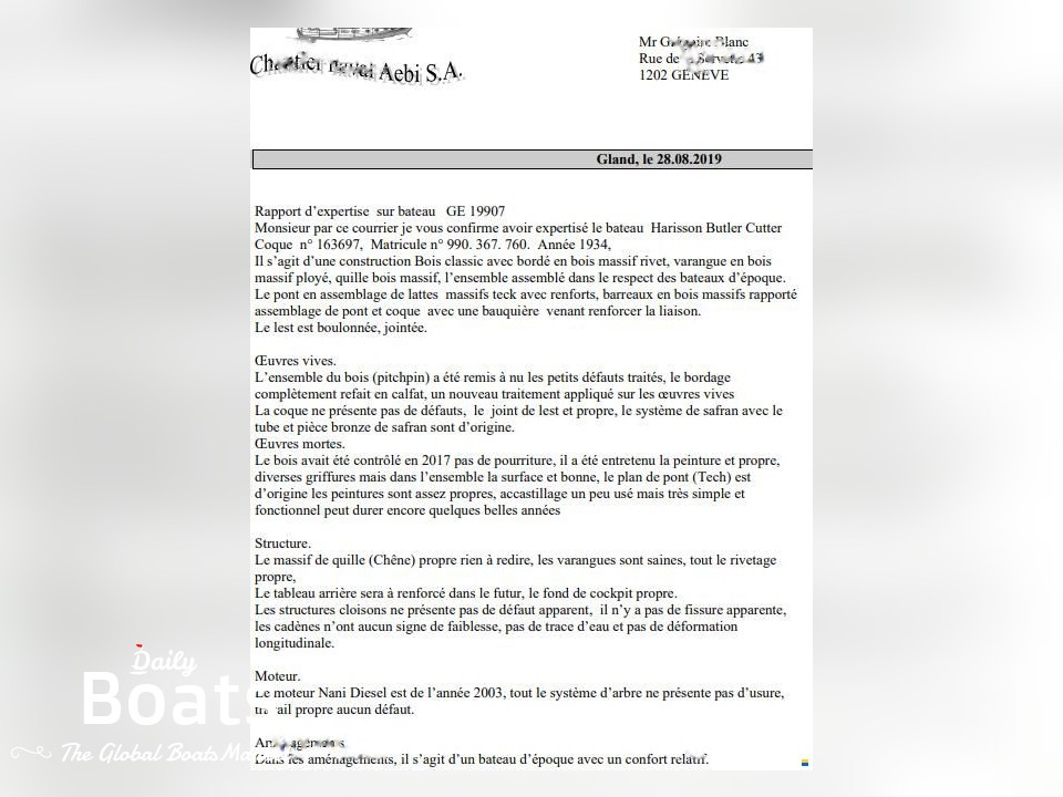 1934 Harrison Butler Yacht Yonne. Halloween for sale. View price ...