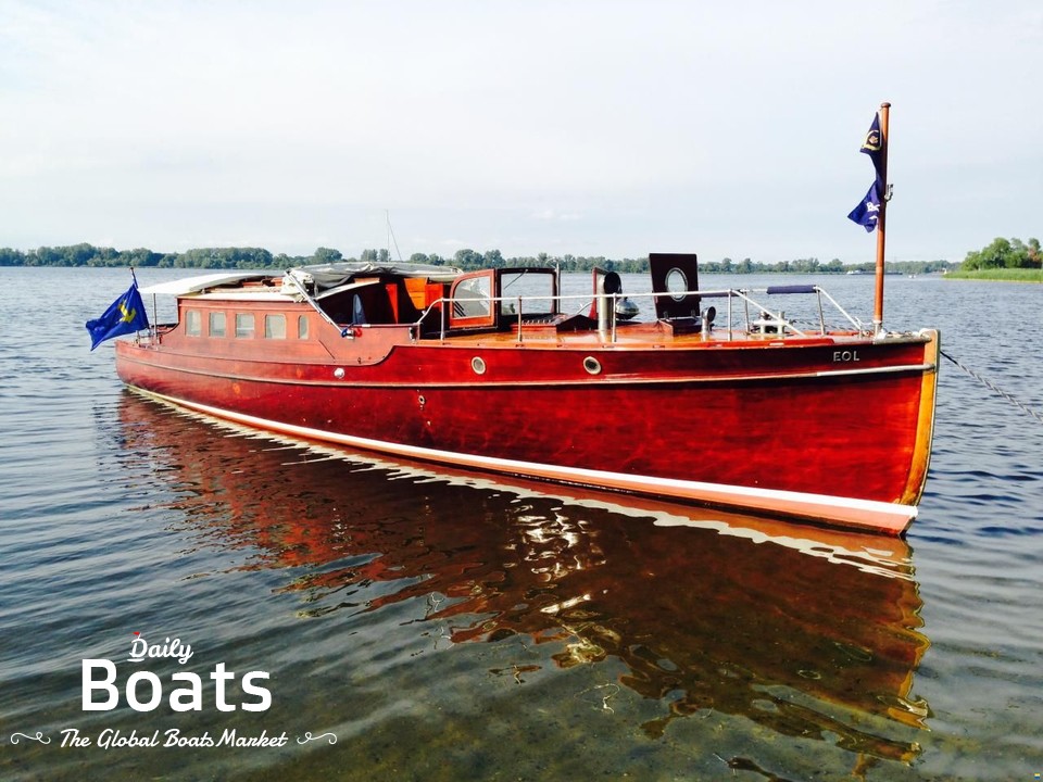 Pettersson backdecker mahagoni oldtimer for sale - Daily Boats