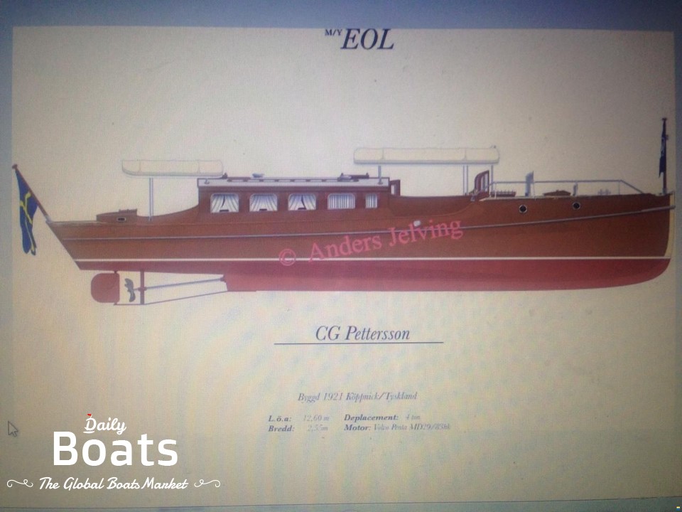 1921 Pettersson Backdecker Mahagoni Oldtimer for sale. View price ...