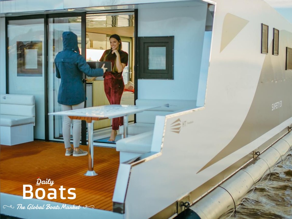 HT Catamarans Houseboat Ht11 + Petrol Engine for sale. View price ...