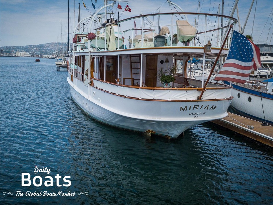 1946 Classic J.M. Martinac Fantail M.Y. на продажу. Посмотреть цену ...