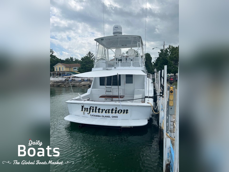 2001 Hatteras 55 Convertible for sale. View price, photos and Buy 2001 ...