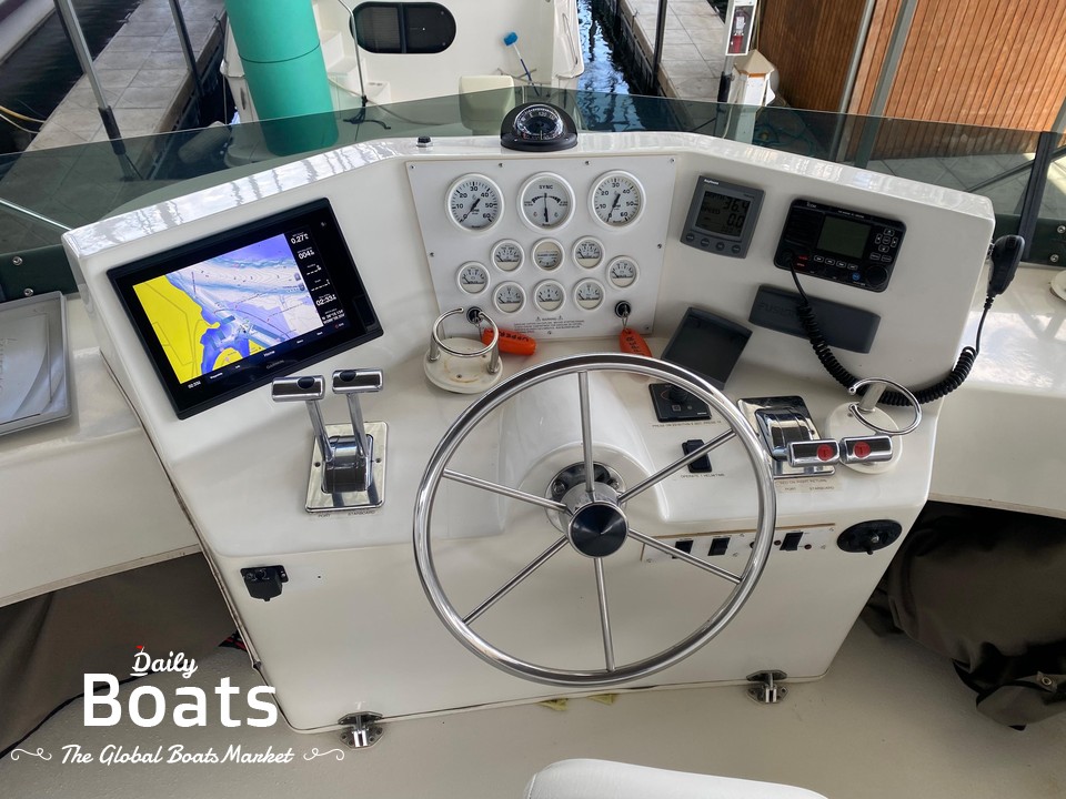 2002 Harbor Master 52 Pilot House Wide Body River Yacht for sale. View ...