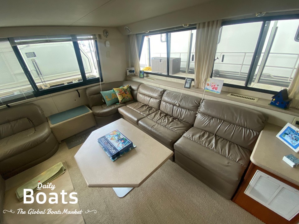 2002 Harbor Master 52 Pilot House Wide Body River Yacht for sale. View ...