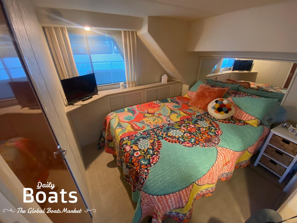 2002 Harbor Master 52 Pilot House Wide Body River Yacht for sale. View ...