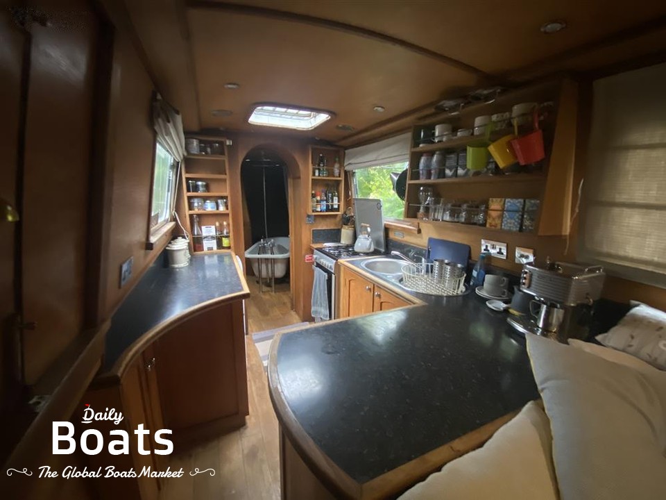 2007 Simpson Boats 52' Josher Bow Traditional Stern Narrowboat for sale ...