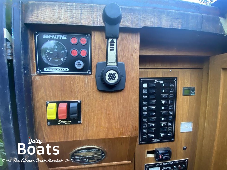 2007 Simpson Boats 52' Josher Bow Traditional Stern Narrowboat for sale ...
