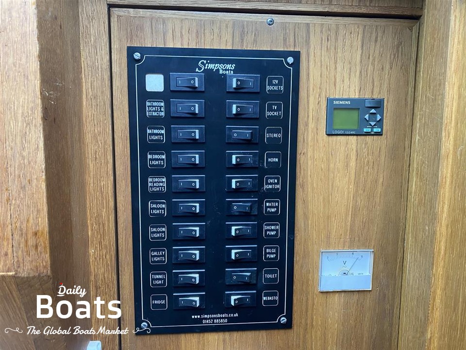 2007 Simpson Boats 52' Josher Bow Traditional Stern Narrowboat for sale ...