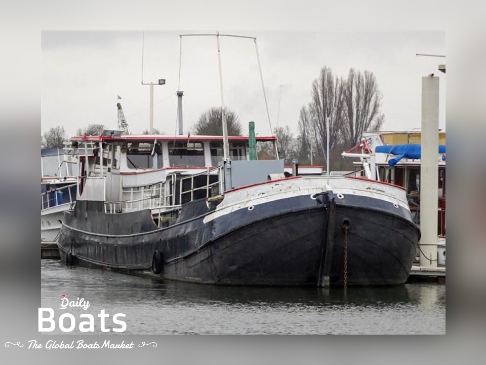 1916 Houseboat Dutch Barge 26.18 With Triwv for sale. View price ...