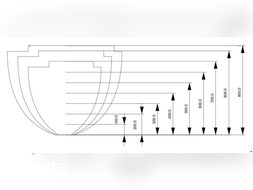 2022 Moon Boats House - Floats - Hull - "U" Type for sale. View price ...