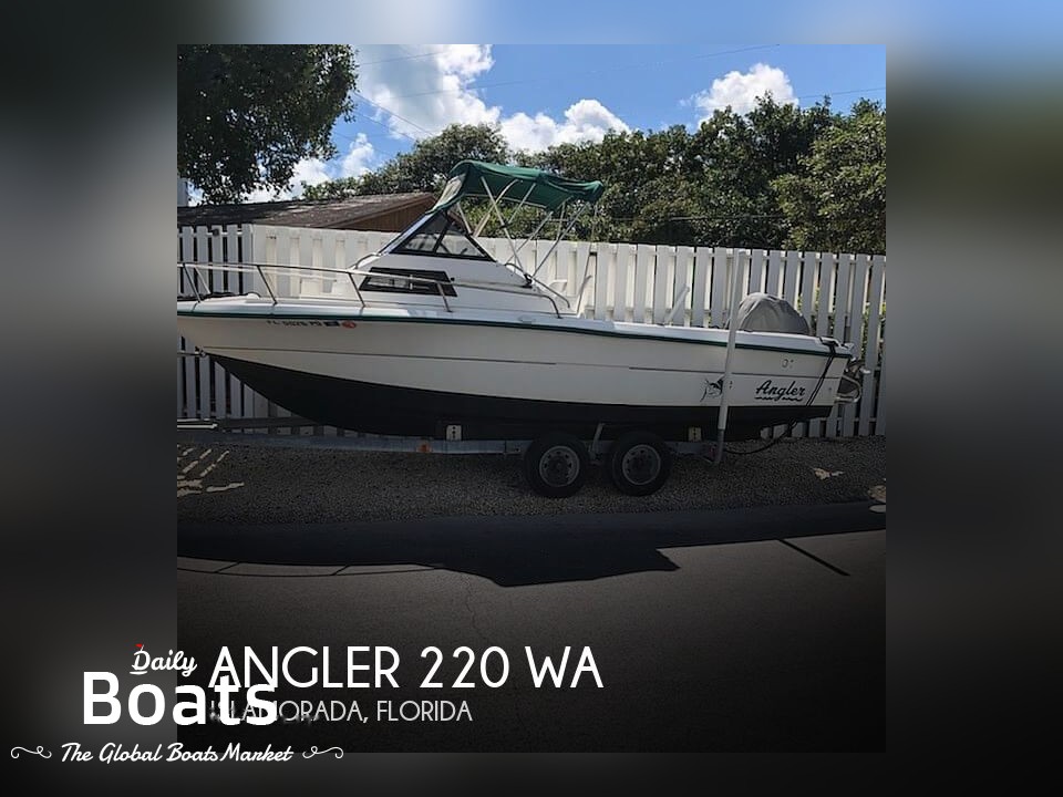 1997 Angler Boat Corporation 220 Wa for sale. View price, photos and ...