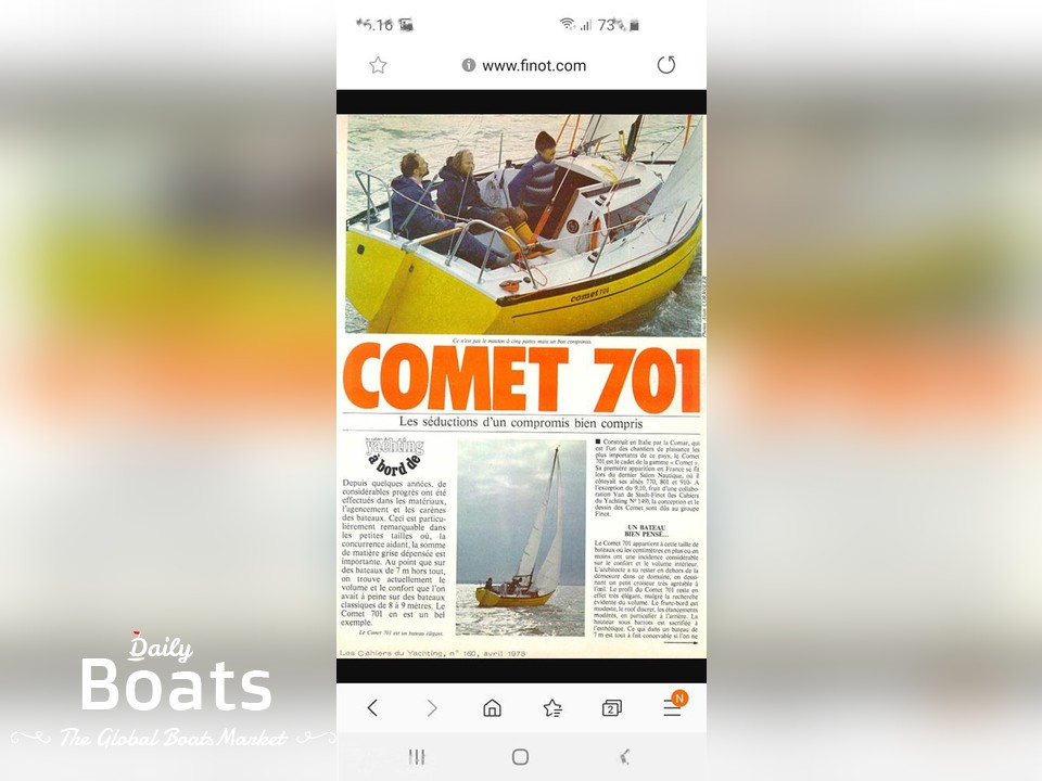 1976 Comar Comet 701 for sale. View price, photos and Buy 1976 Comar Comet 701 #386725