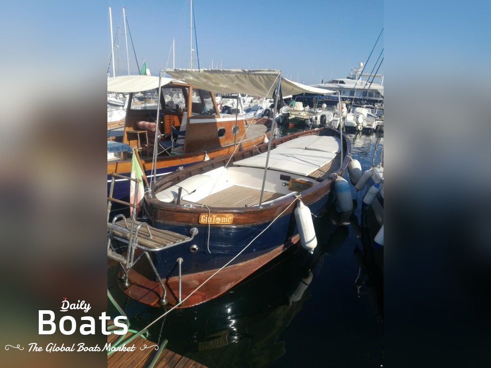 Used Gozzo sorrentino in legno 8mt for sale - Daily Boats