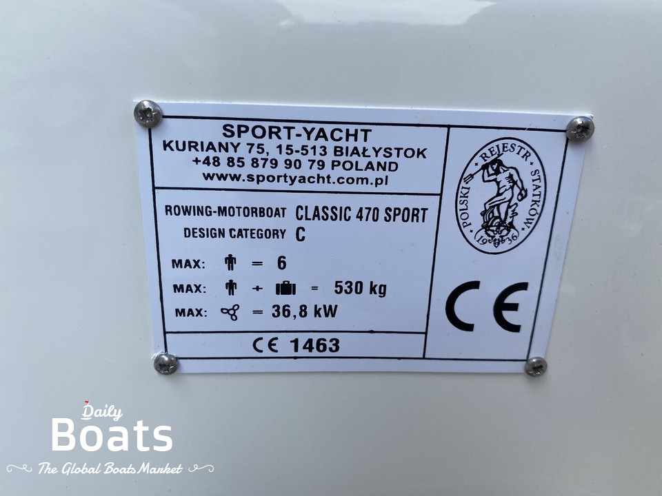 2022 Sport Craft Classic 470 for sale. View price, photos and Buy 2022 ...