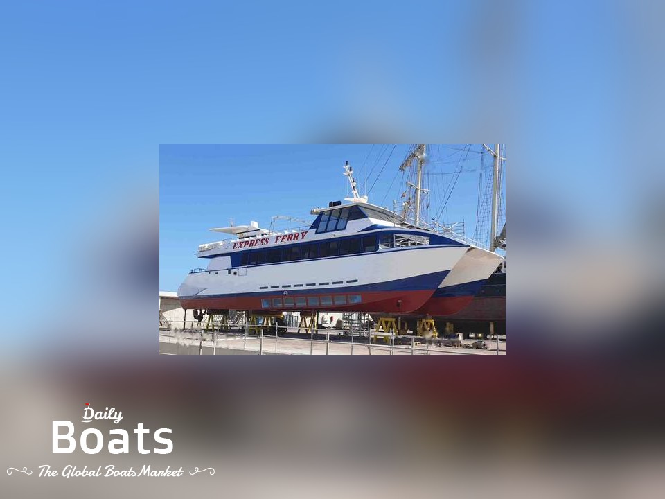 1999 Custom built/Eigenbau Fast Catamaran Glass Bottom Yacht for sale ...