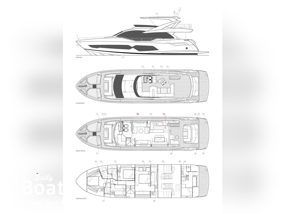 2022 Sunseeker 76 Yacht for sale. View price, photos and Buy 2022 ...