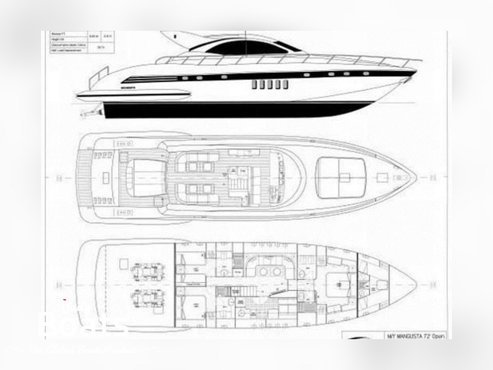 2004 Mangusta Yachts 72 for sale. View price, photos and Buy 2004 ...