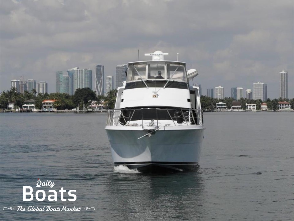 1999 Hatteras Yachts Sport Deck Motor for sale. View price, photos and ...