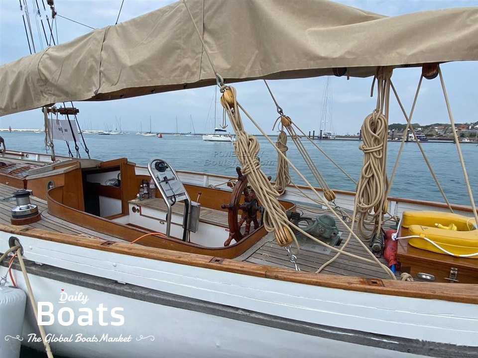 1909 W.E. Thomas Bristol Channel Pilot Cutter Hull for sale. View price ...