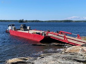 2022 New Build Steel Sectional Barges With Spuds And Hydraulic Ramps ...