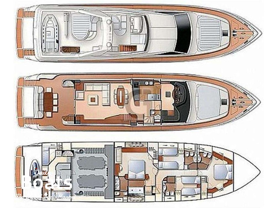 2006 Ferretti Yachts 830 for sale. View price, photos and Buy 2006 ...