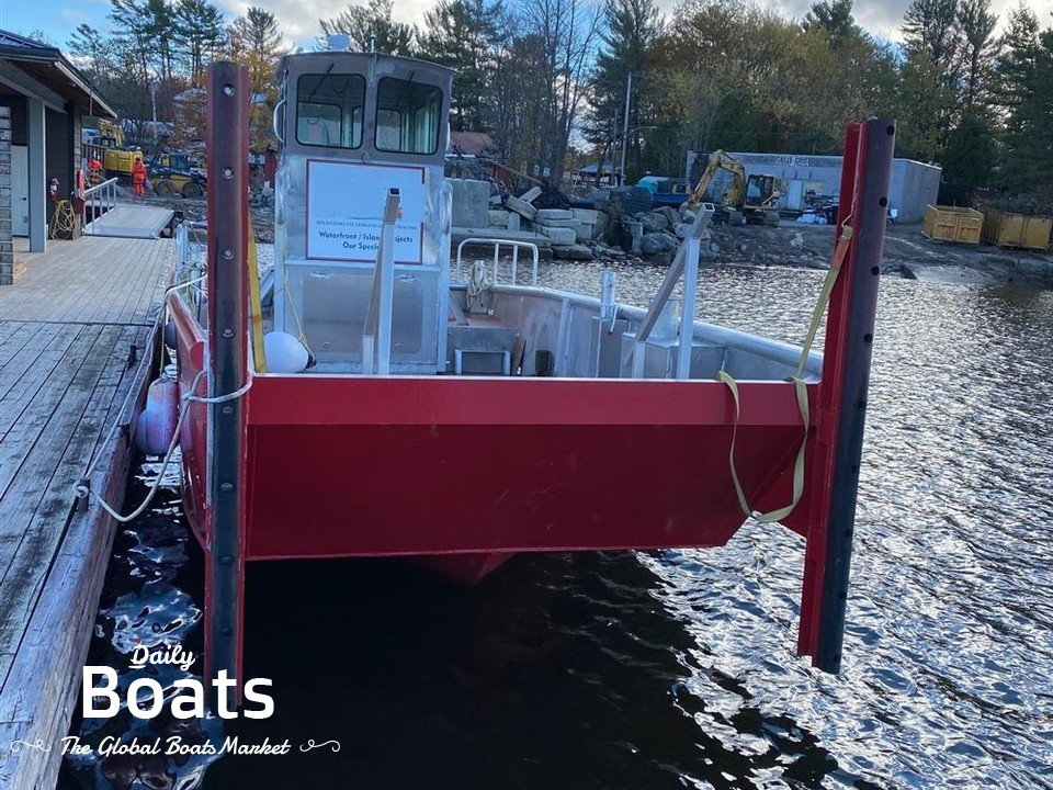 2022 Commercial Boats 33 Heavy Aluminum Work Or Landing Barge for sale ...