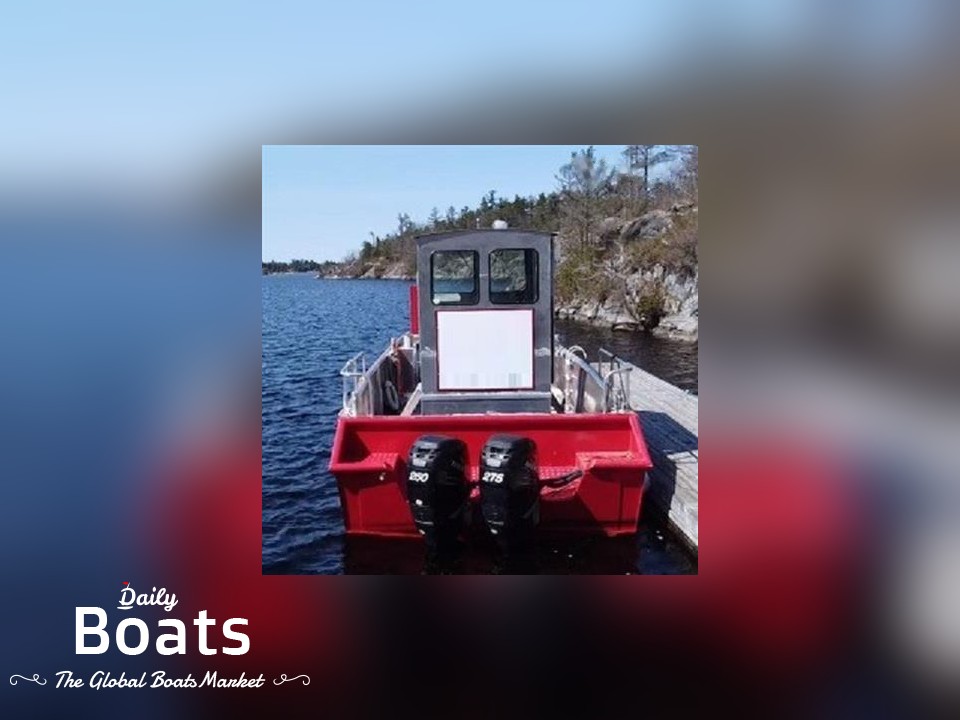 2022 Commercial Boats 33 Heavy Aluminum Work Or Landing Barge for sale ...