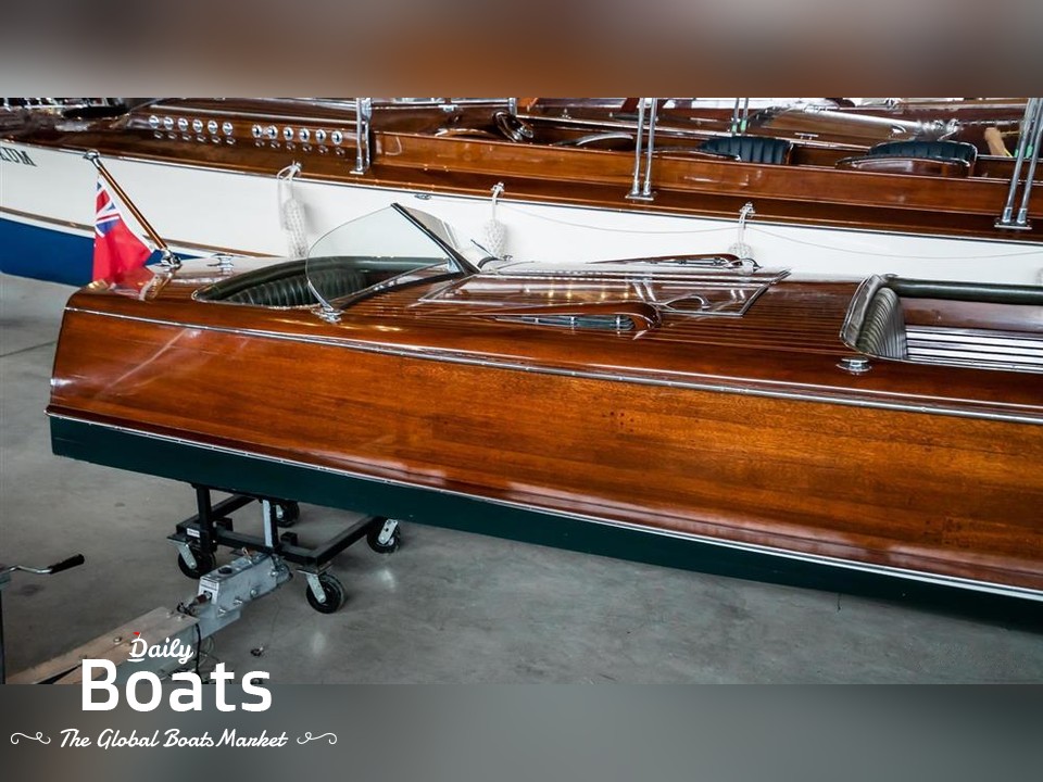1936 Minett Sheilds Classic Triple Cockpit Runabout for sale. View ...