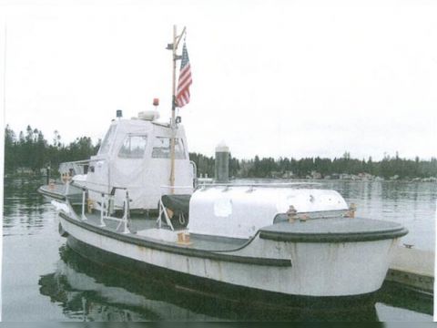 1963 44' X 12'8" Motor Lifeboat Self Righting for sale. View price ...
