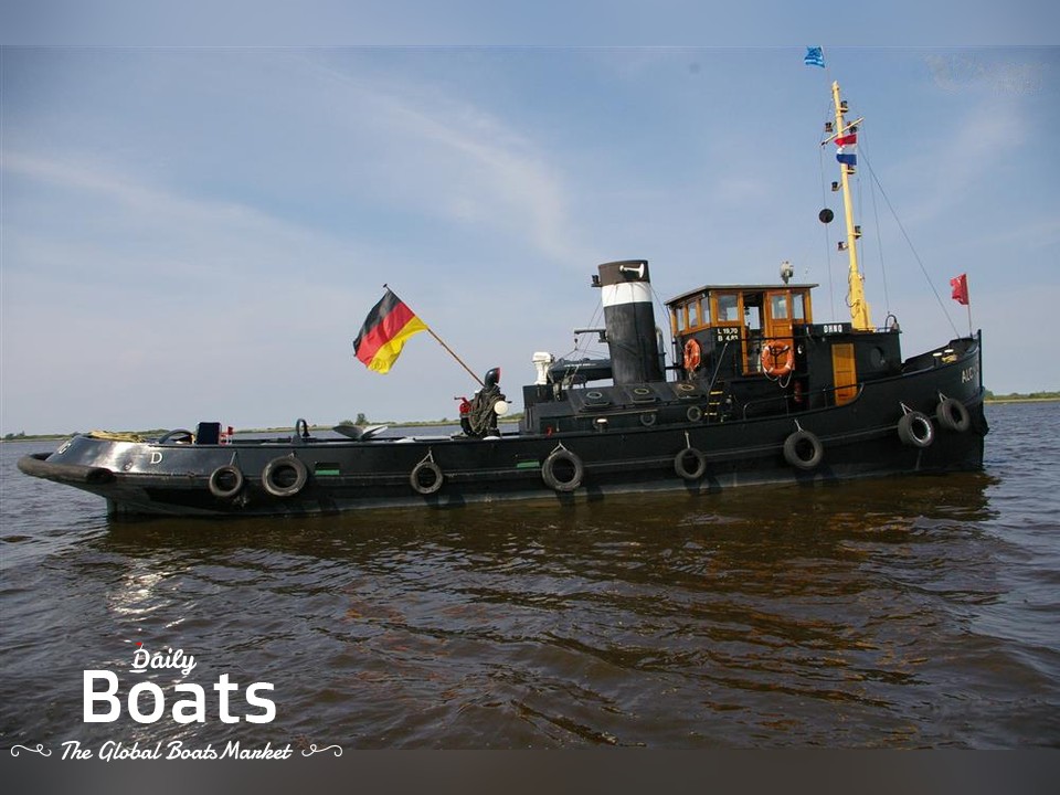 1939 Dutch Barge Tug Ship for sale. View price, photos and Buy 1939 ...