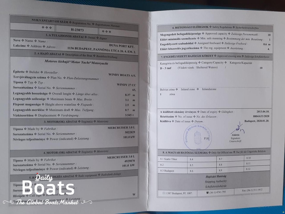 1989 Windy 27Cc for sale. View price, photos and Buy 1989 Windy 27Cc ...