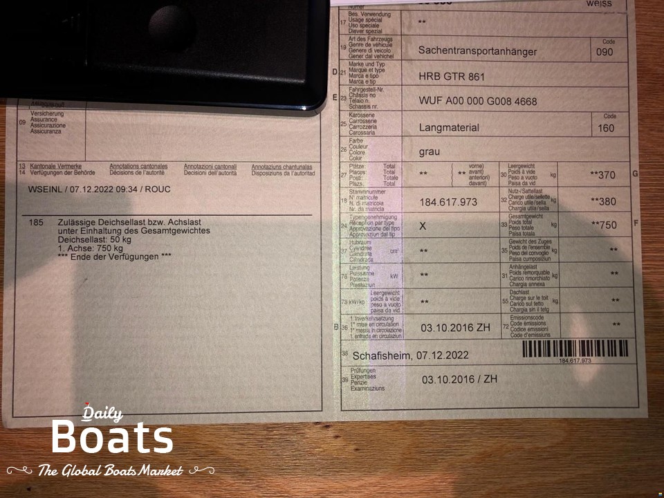 Satılık 1968 Müller - Hameln Fischerboot. Weidling. Flachbodenboot ...