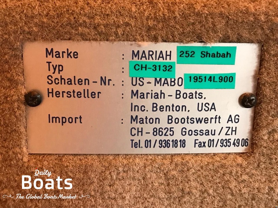 2000 Mariah 252Z Shabah for sale. View price, photos and Buy 2000 ...