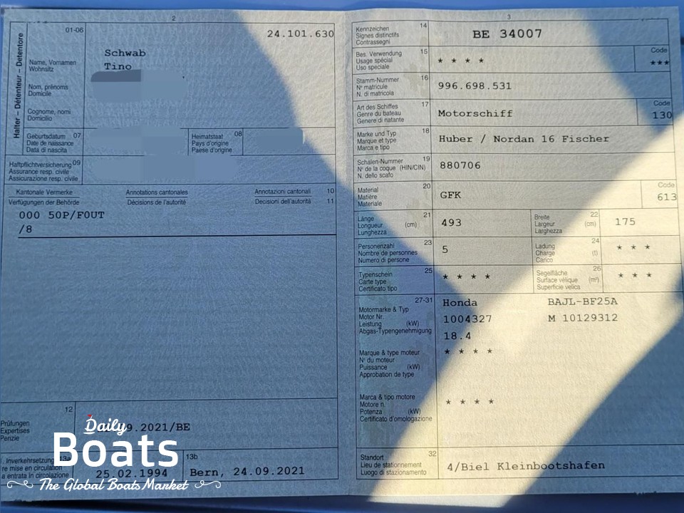 1994 Huber Nordan 16 for sale. View price, photos and Buy 1994 Huber ...