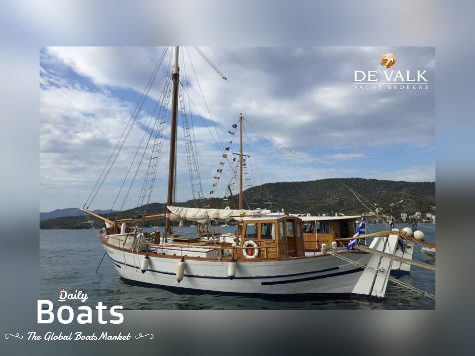 1953 Aegean Yacht Builders M/S Perama Caique 16.5 M. for sale. View ...