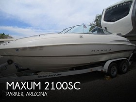 Motor boats with cuddy cabin Maxum 2100sc for sale - Daily Boats