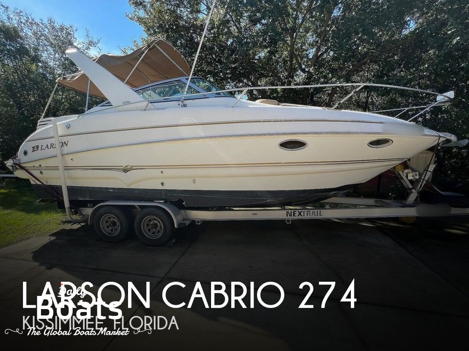 2004 Larson Cabrio 274 на продажу. Посмотреть цену, фотографии и Купить ...