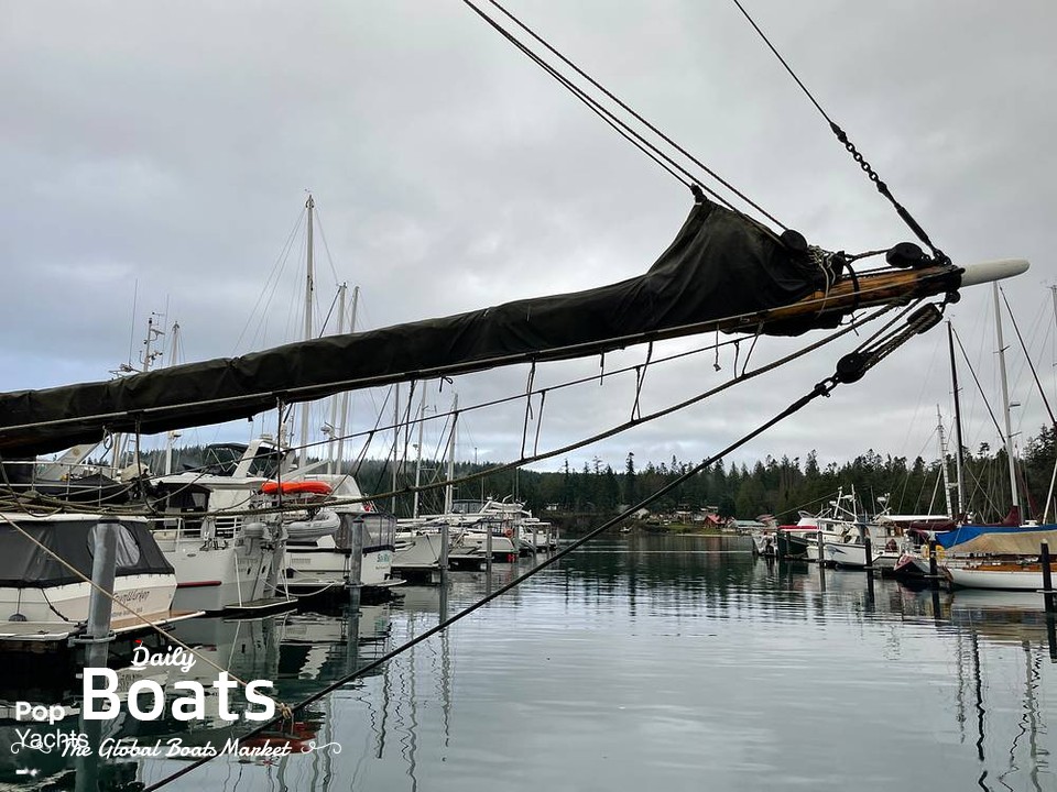 1934 Jensen Marine/Cal Boats Custom 60 Converted Danish Fishing Ketch ...