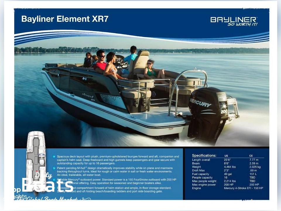 2017 Bayliner Element Xr 7 for sale. View price, photos and Buy 2017 ...