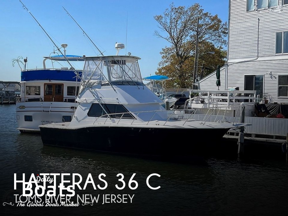 1987 Hatteras 36 C for sale. View price, photos and Buy 1987 Hatteras ...