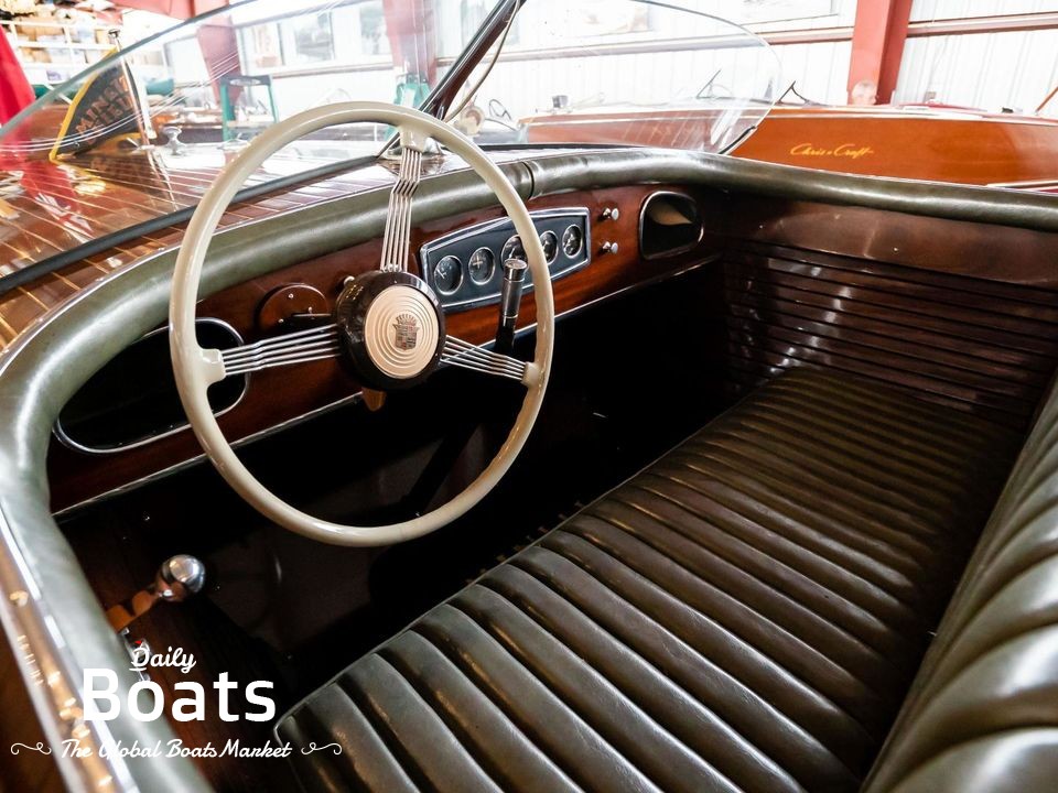 1936 Antique Minett Sheilds Triple Cockpit Runabout for sale. View ...