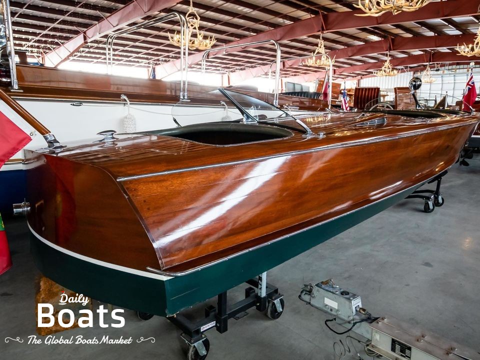 1936 Antique Minett Sheilds Triple Cockpit Runabout for sale. View ...