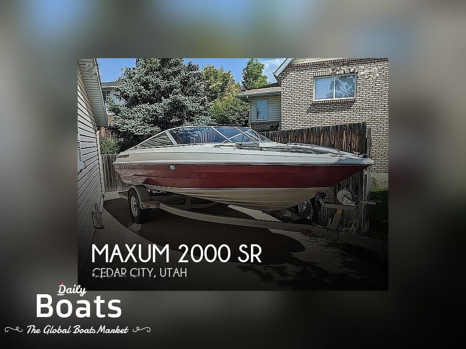 1994 Maxum 2000 Sr for sale. View price, photos and Buy 1994 Maxum 2000 ...