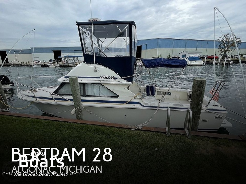 1986 Bertram 28 Flybridge Cruiser for sale. View price, photos and Buy ...