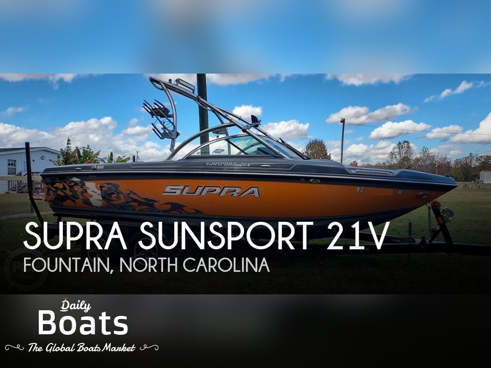 2010 Supra Boats Sunsport 21V for sale. View price, photos and Buy 2010 ...